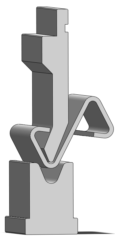 LS10.14 Goose Neck Punch Press Brake Punch Tooling